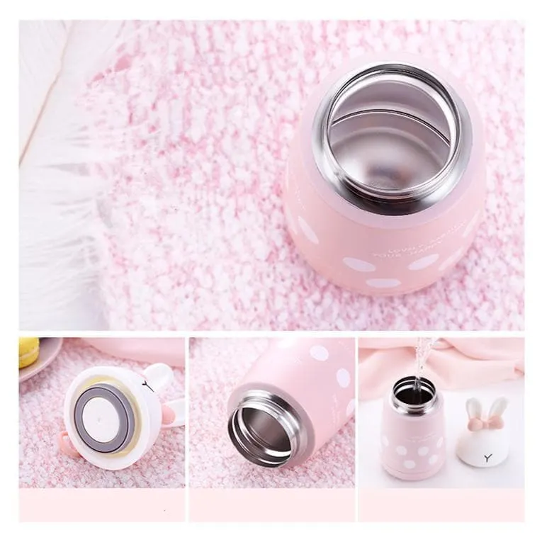 4 Colors Kawaii Pastel Rabbit Flask SP1711240