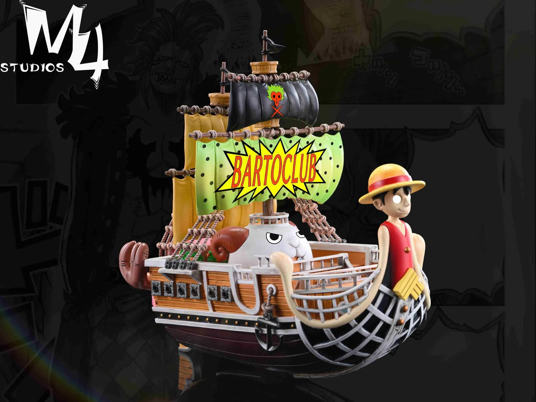 Going Luffy-senpai - ONE PIECE Resin Statue - M4 Studios