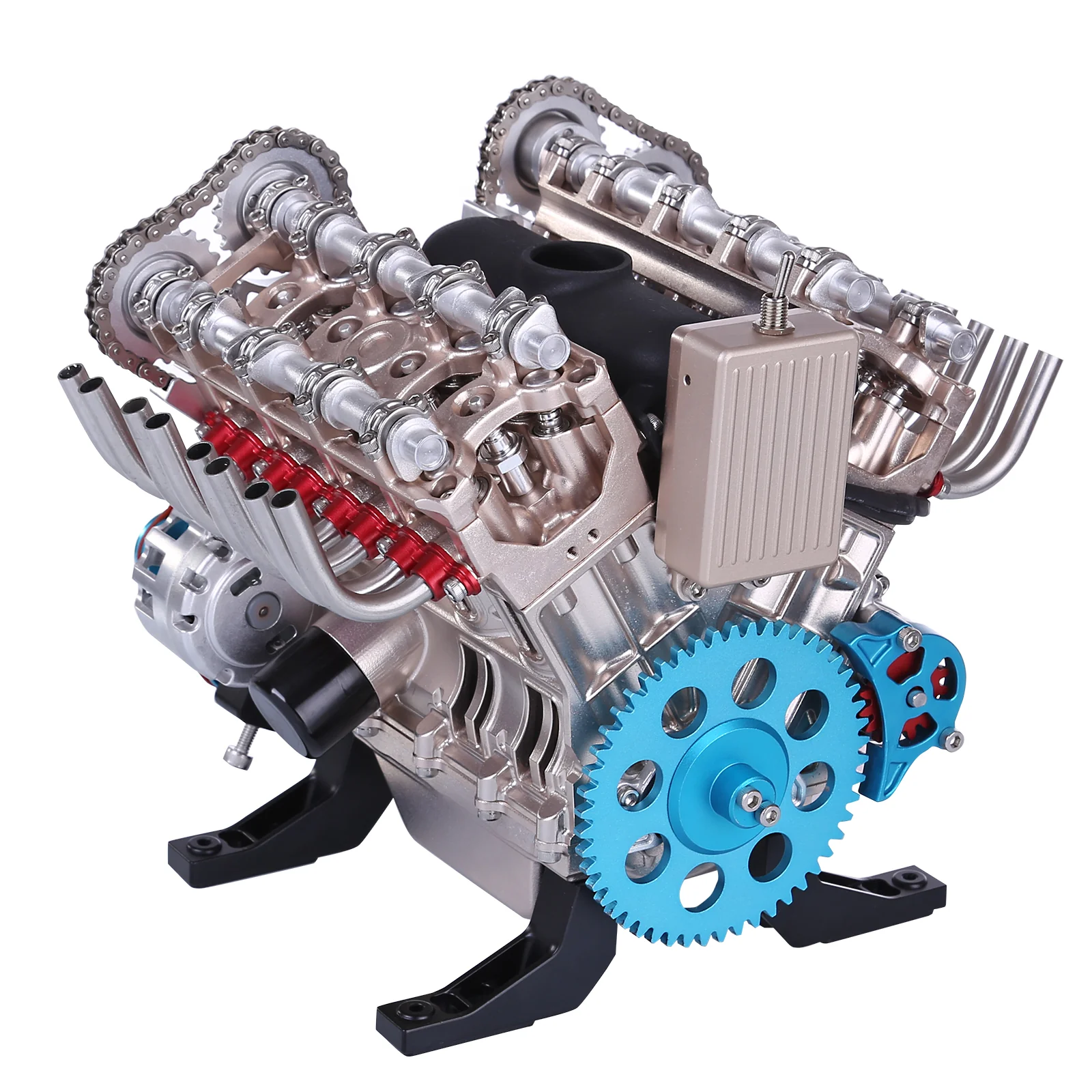 V8 Engine Model Kit that Works - Build Your Own V8 Engine - TECHING 1: ...