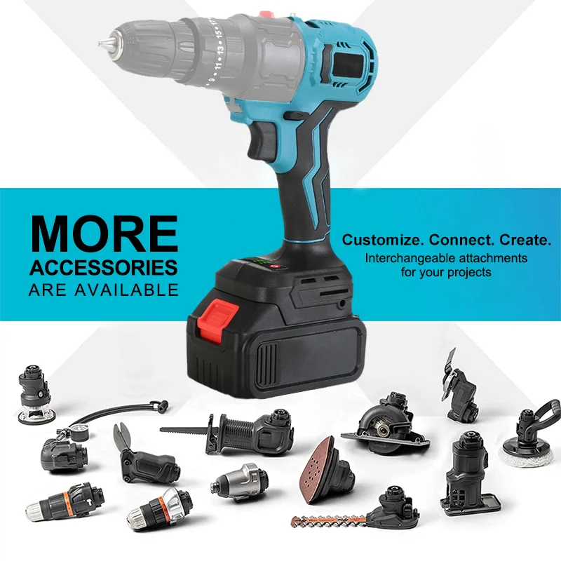 SAKER® Cordless Power Tool Combo Kit