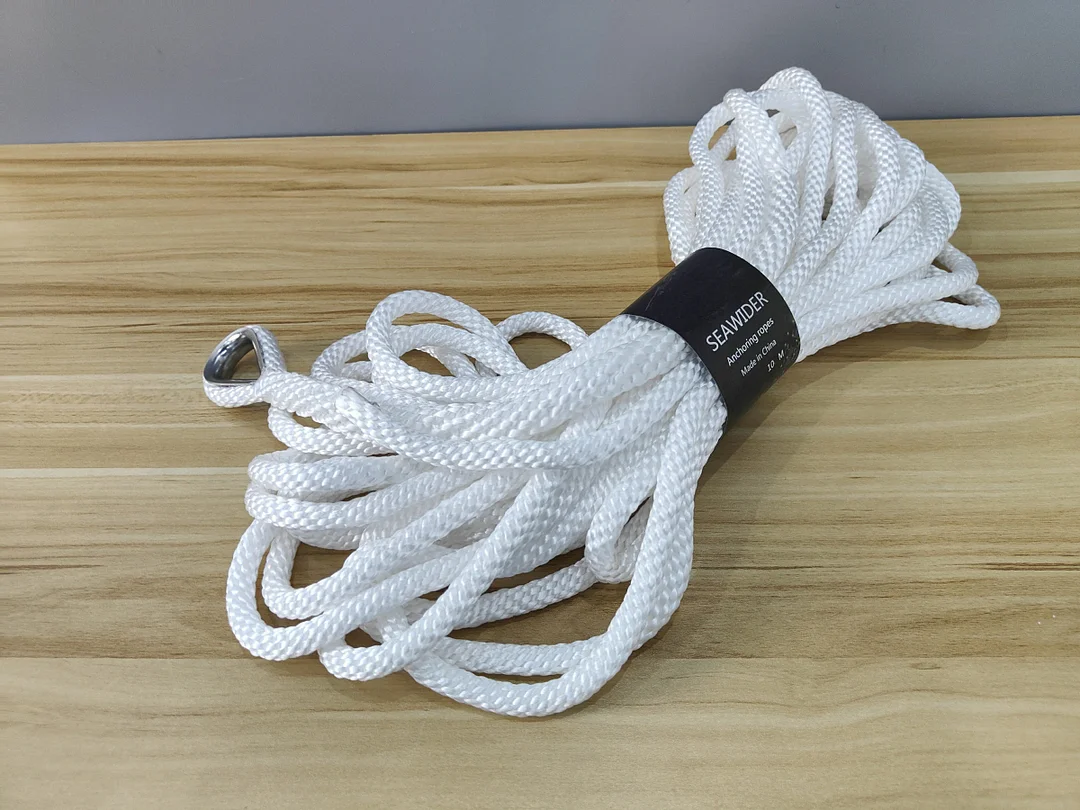 SEAWIDER Anchoring Ropes - Polypropylene Docking Line for Boat Pulling ...