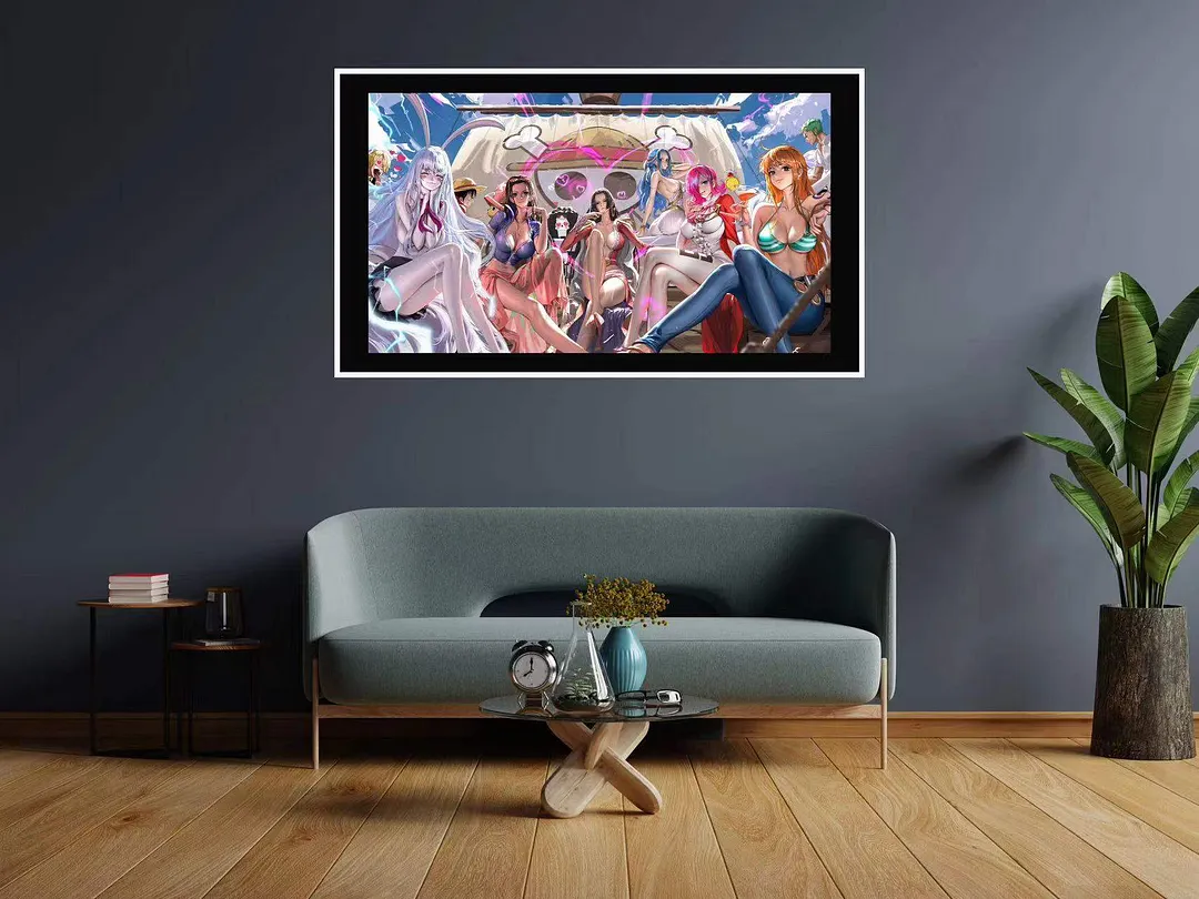 3D Decorative Paint of Pirates Beauties Group Photo - ONE PIECE ...
