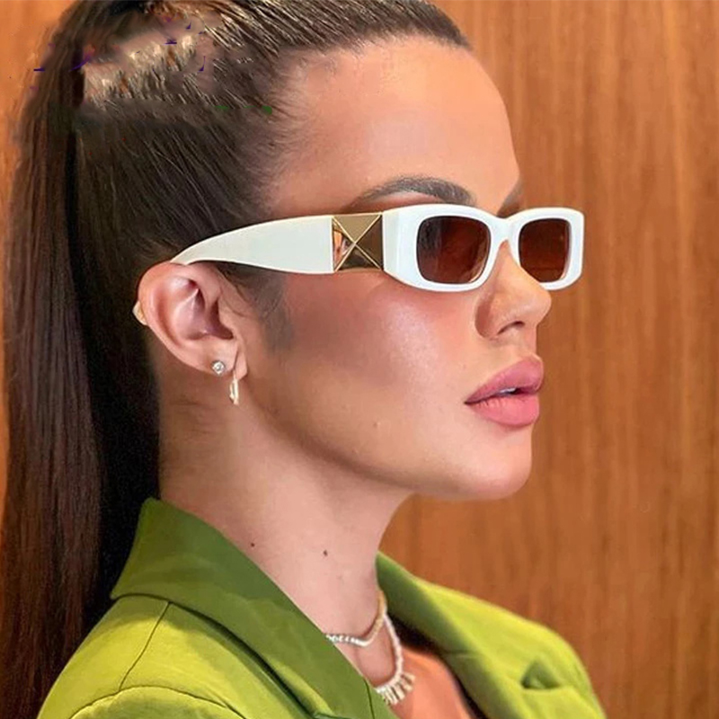 Steampunk Brand Sunglasses Men Women Luxury Rectangle Designer Sun ...