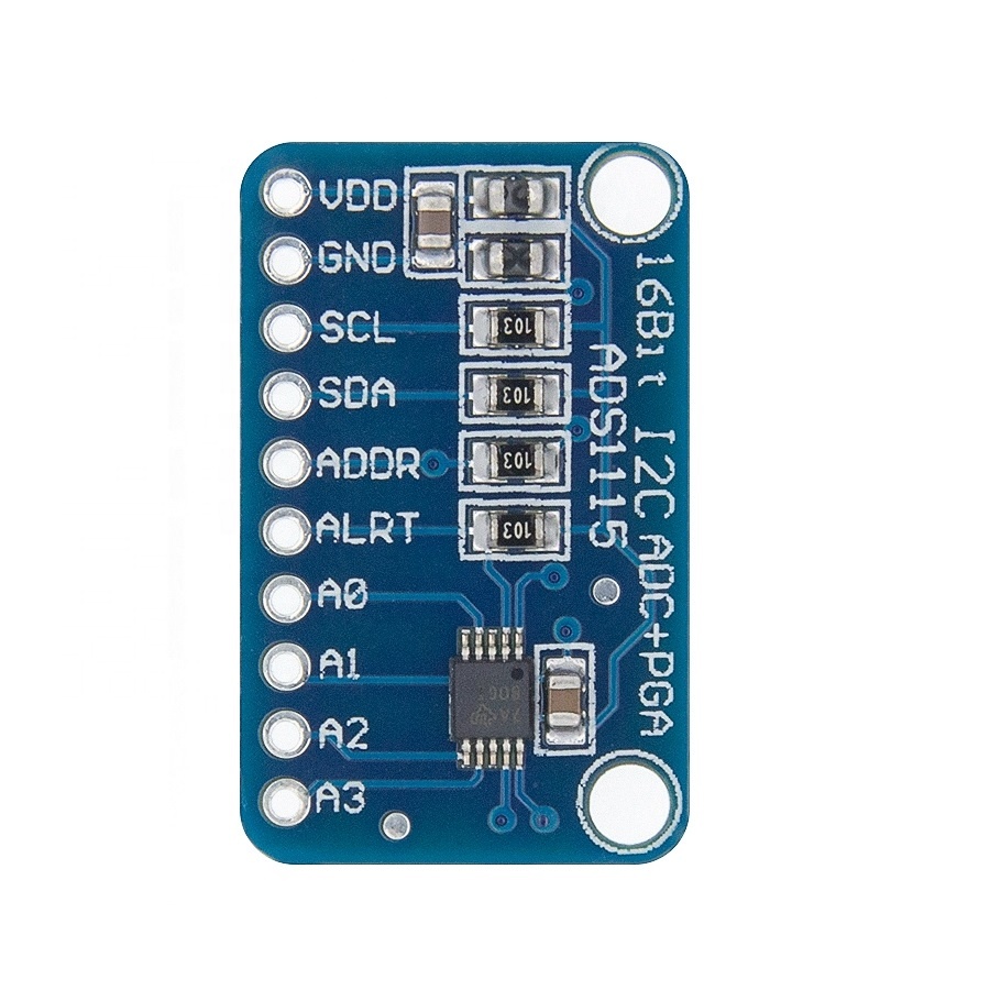 I2C ADS1115 16-bit ADC+PGA 4 Channel Ultra-small Precision Analog to ...