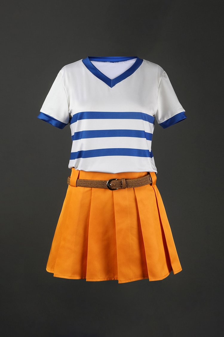 One Piece Nami Live-action version cosplay Full set of clothing