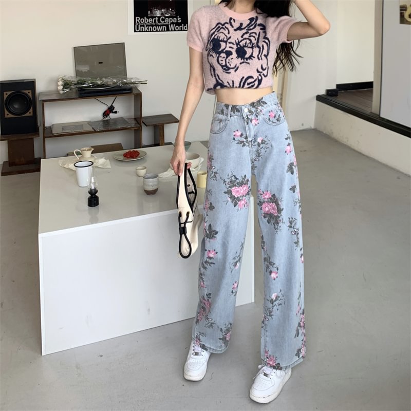 ROSE WIDE LEG JEANS