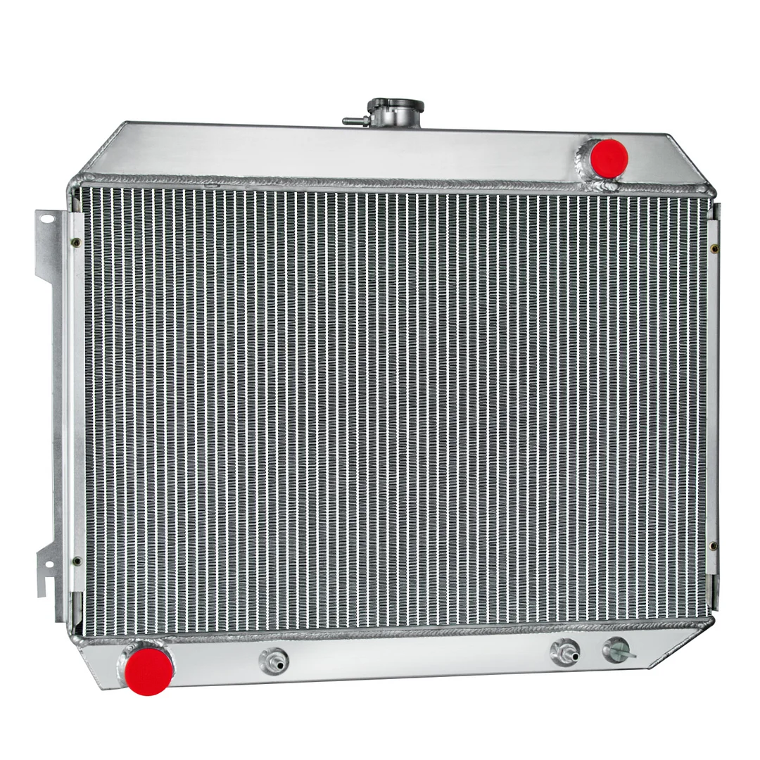 Alloyworks 4 Row Aluminum Radiator For 1968-1974 Dodge Charger Coronet ...