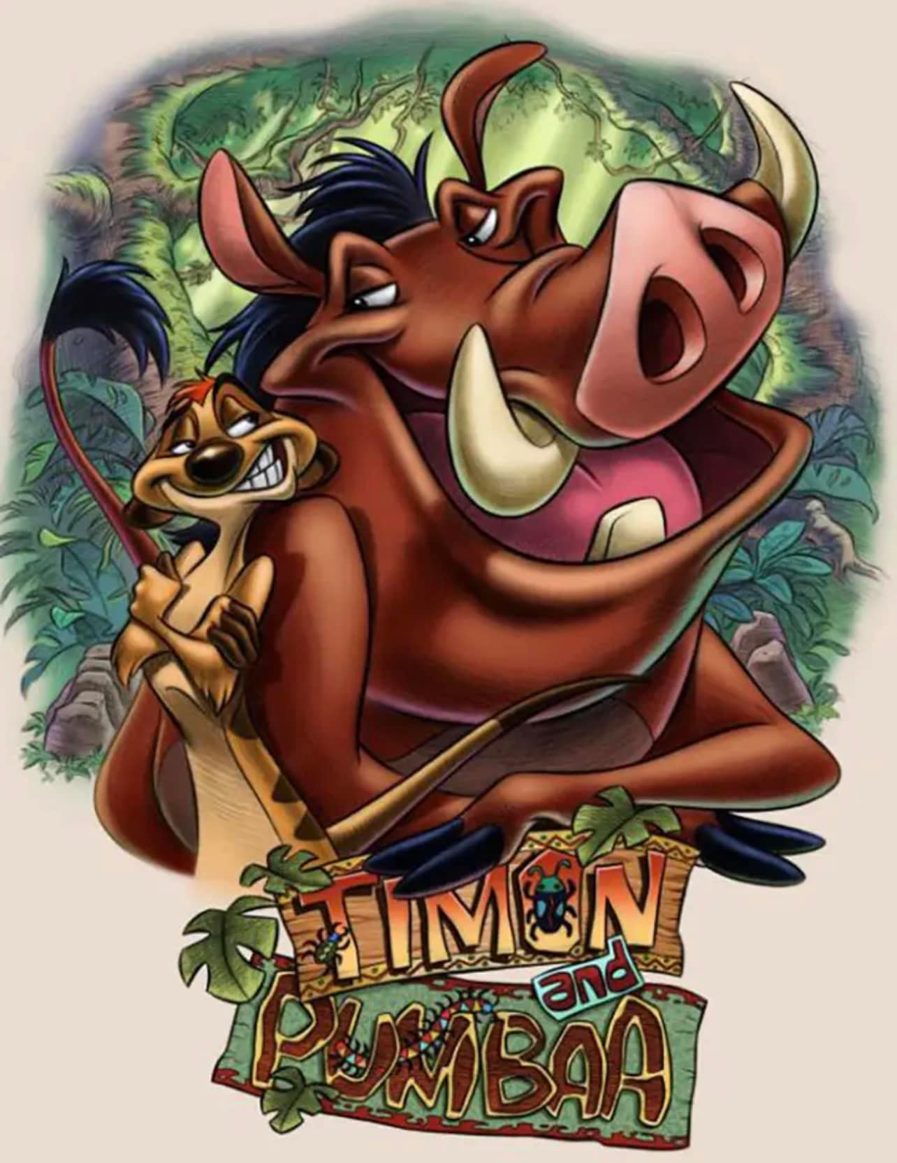 TIMON (canvas) full round or square drill diamond painting