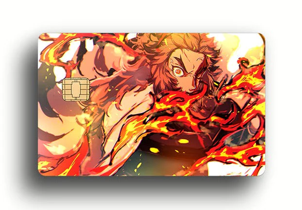 RENGOKU ANGRY CREDIT CARD STICKER