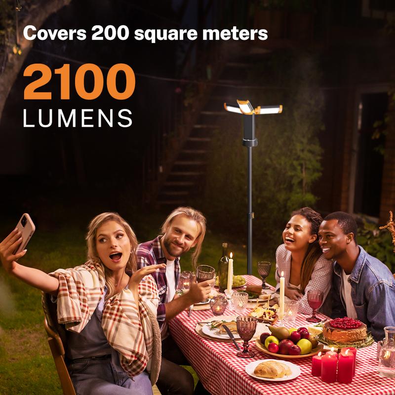 SAKER® Upgraded Portable Camping Light with Bracket