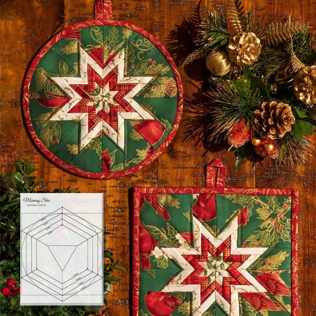 Morning Star Interfacing Template-With Instructions