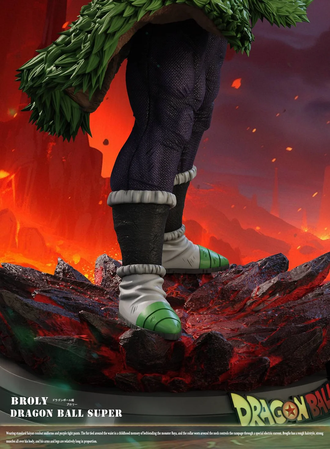 1/6 Scale Full Power Broly - Dragon Ball Resin Statue - Cross Studios