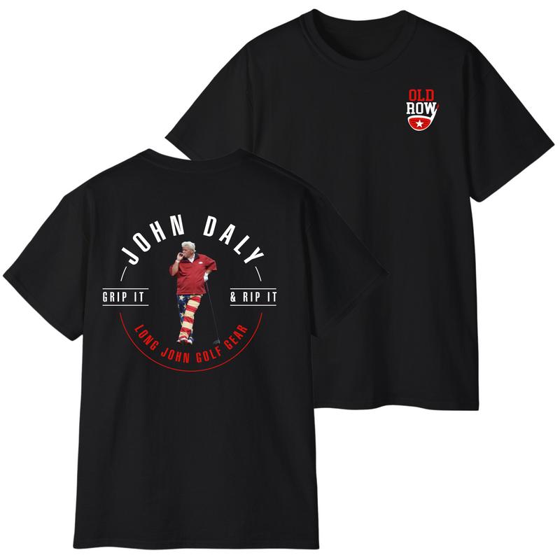 100% Cotton John daly Graphic T-Shirt