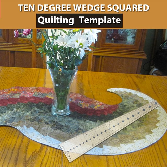Spicy Spiral Table Runner Template - With Instructions