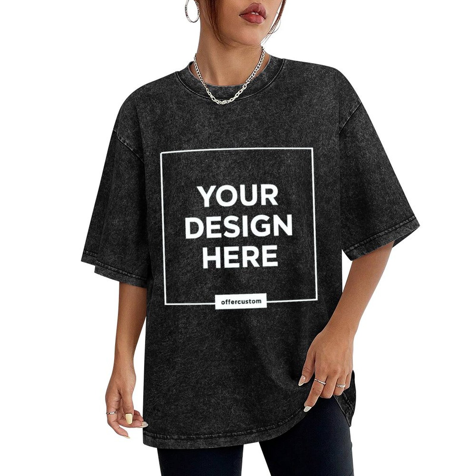 Personalized Design T-shirt Front and Back
