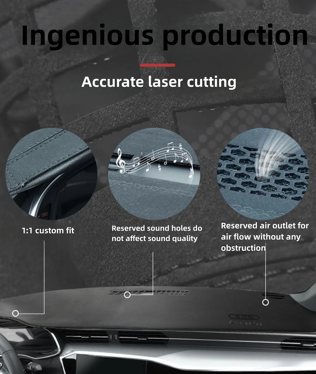 Car Front Window Anti Light Mat Sunscreen Mat