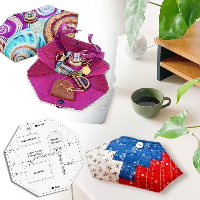 PDF Sewing Tools & Jewelry Case Pattern