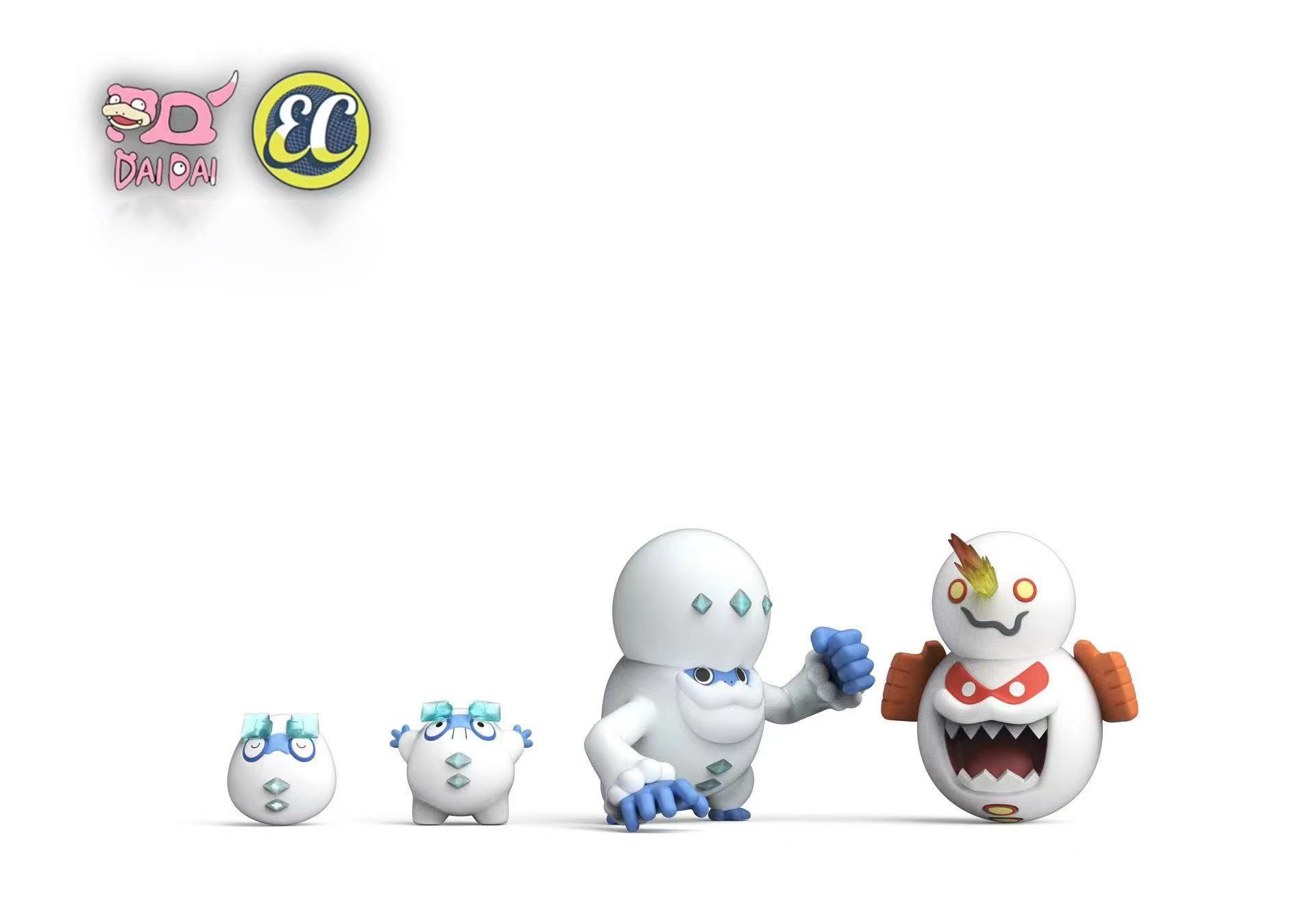 1/20 Scale World Zukan Evolution of Galarian Darmanitan Set - Pokemon ...