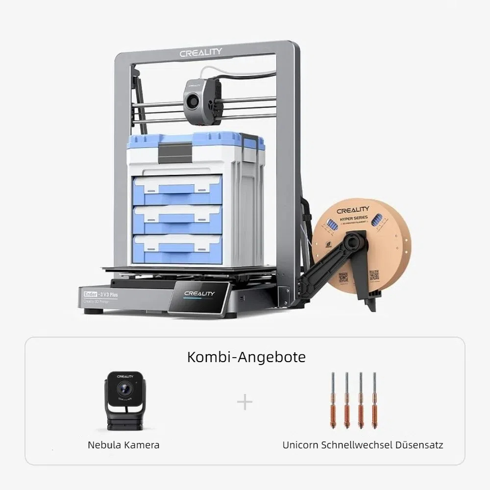 Creality K1 Max AI High-Speed 3D-Drucker 600 mm/s und Druckvolumen von ...