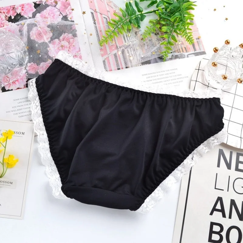 Uaang Silk Japanese Style Cute Lovely Sweety Sexy Lace Underwear Lolita ...