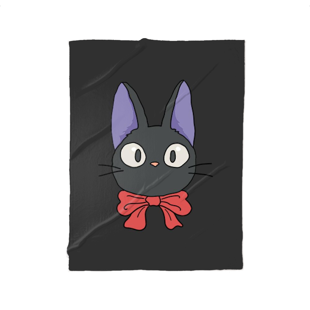 Talking Black Cat Jiji, Kiki's Delivery Service Fleece Blanket