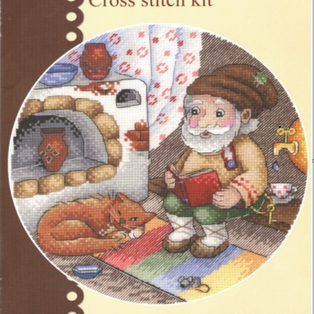 [PDF Manual]Cross Stitch Drawings PDF Redesign XSD SAGA Grandpa Reading ...