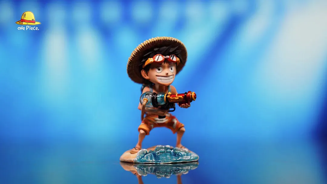 WCF Scale Water Gun Monkey D. Luffy - ONE PIECE Resin Statue - ONE ...