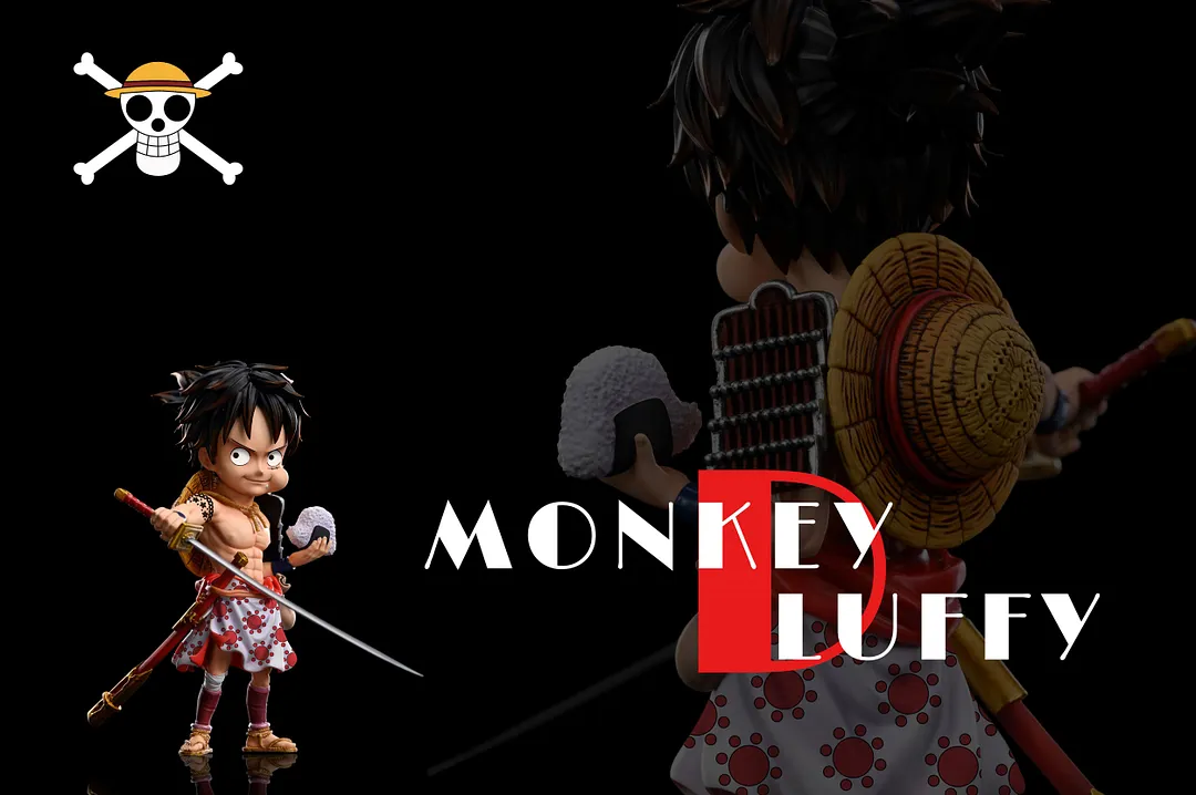 Samurai Monkey D. Luffy - ONE PIECE Resin Statue - A Plus Studios
