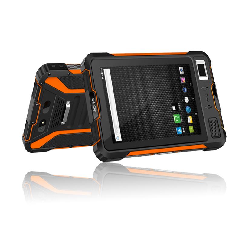 P9000 waterproof 8 Inch rugged android nfc smart tablets 4g lte gps 2d ...