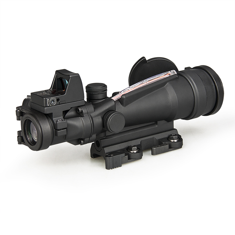 $319.00-Tjcon ACOG 3.5x35 Rifle Scopes w/ Illuminated with RMR Red Dot ...