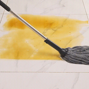 Super Absorbent Self-Wringing Mop with Long Handle