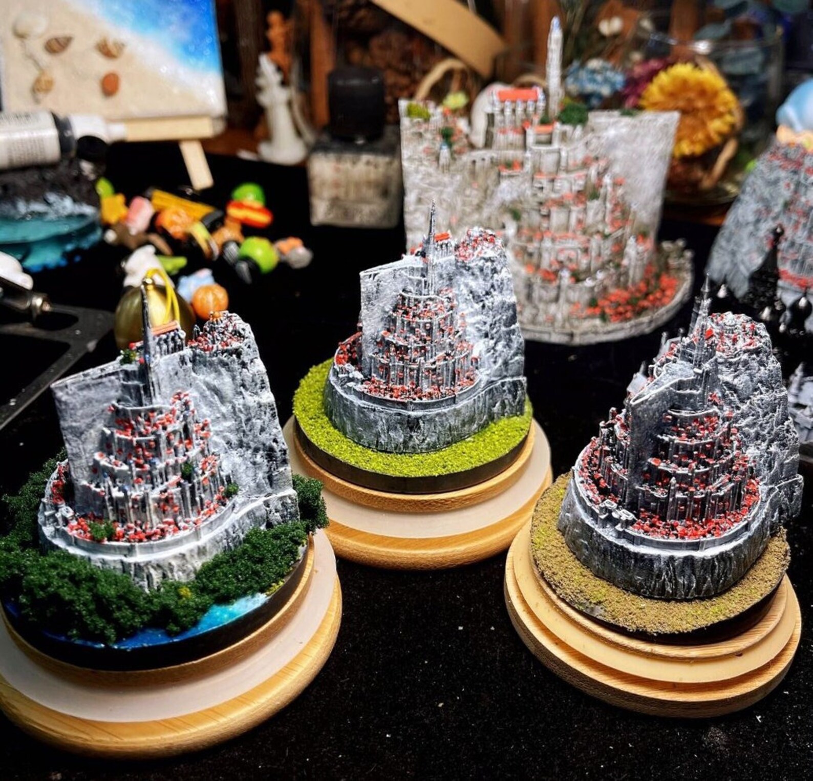 Handmade Miniature Landscape Model Scene Hand-made Ornaments