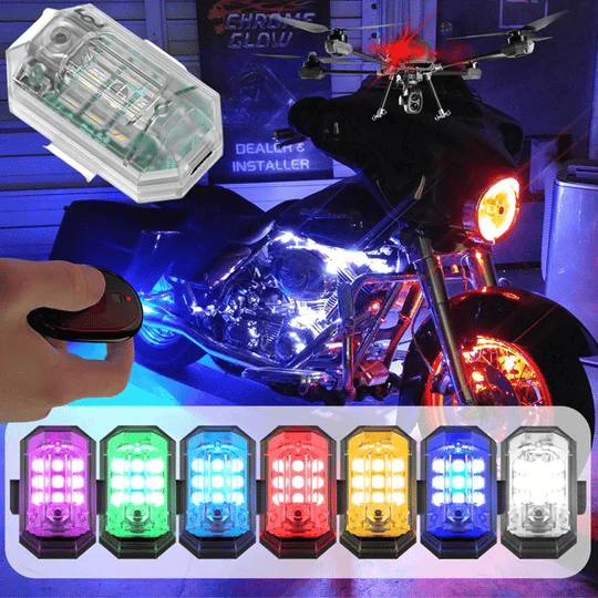 High brightness wireless LED flash light
