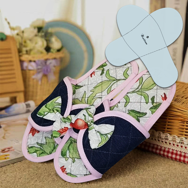Easy Tutorial to Sew Slippers at Home - With Template