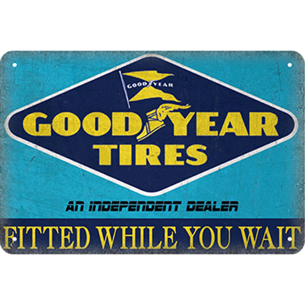 Good Year Goodyear Tires - Metal Tin Signs (8*12Inch)