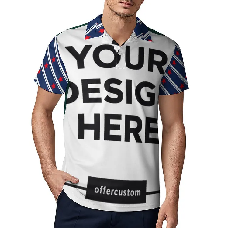Multiple Images Personalized Design Polo Shirt