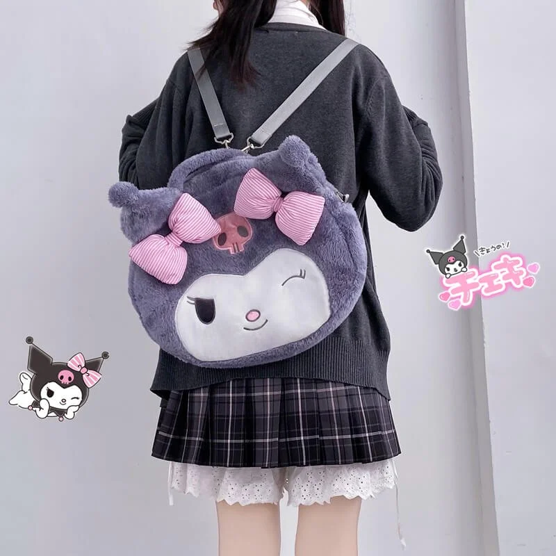 Kawaii Kuro Plush Bag