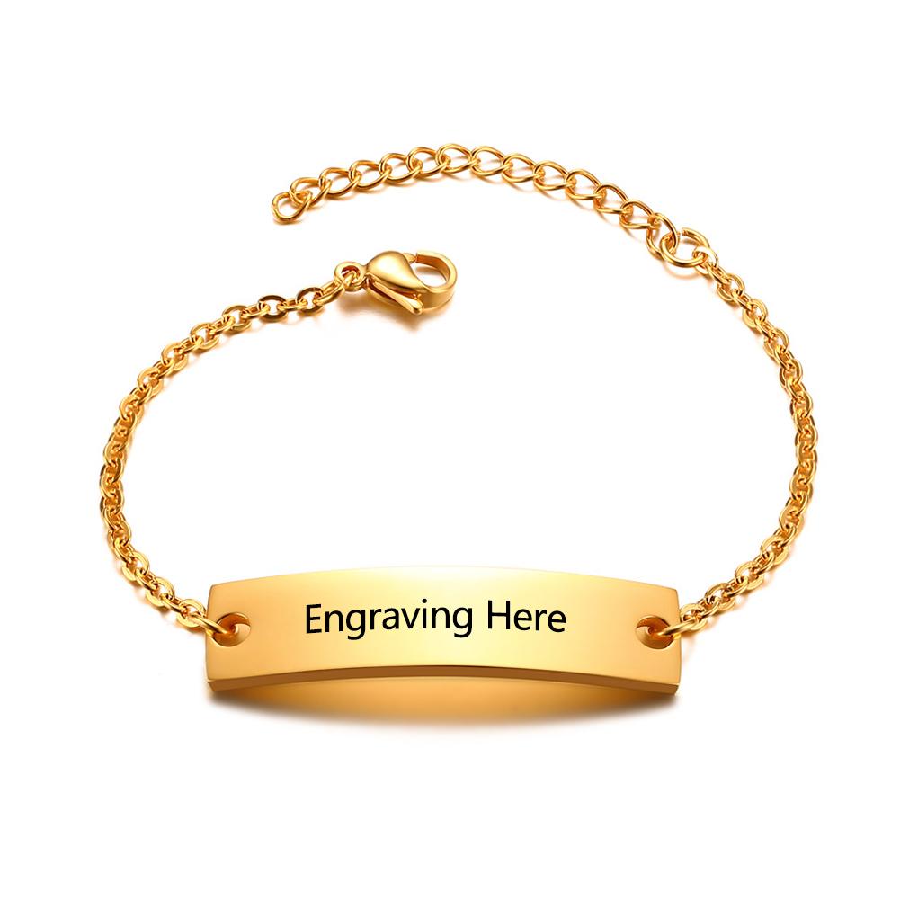 Personalized ID Bracelets For Women