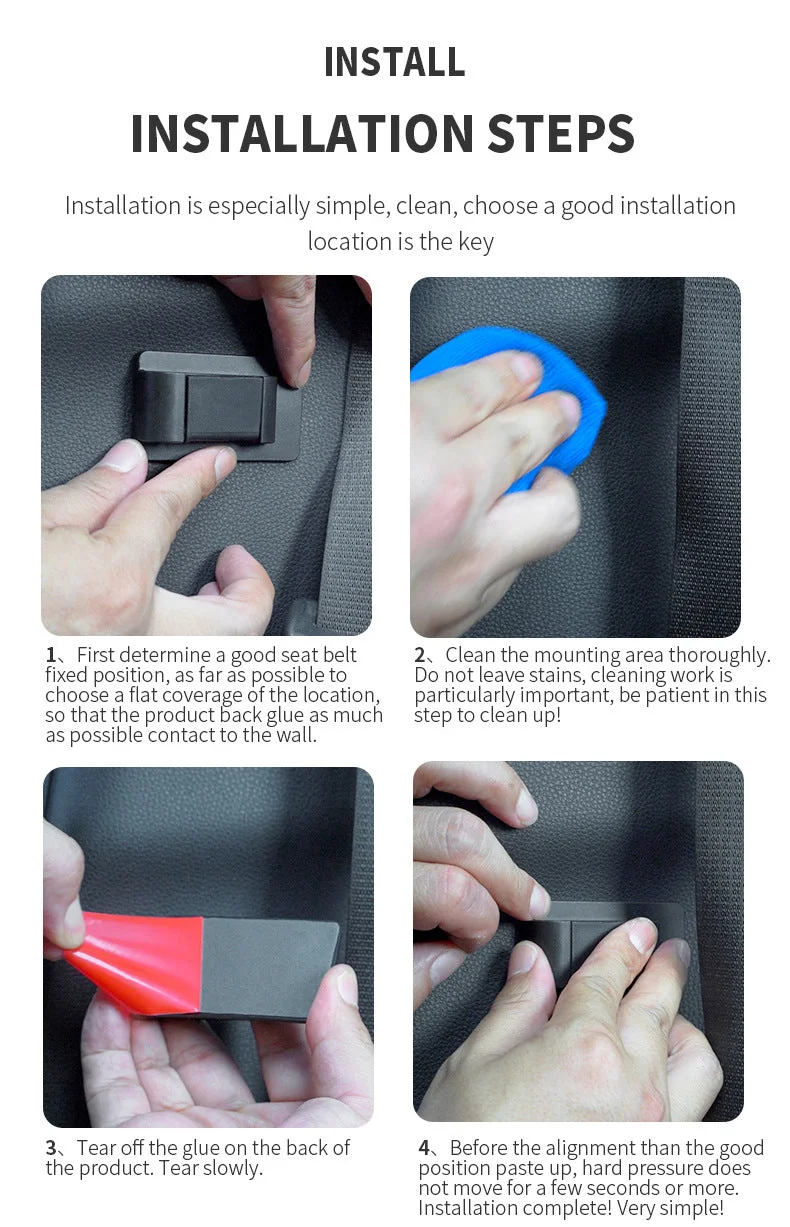 🔥Hot sale🔥Car Seat Belt Retainer