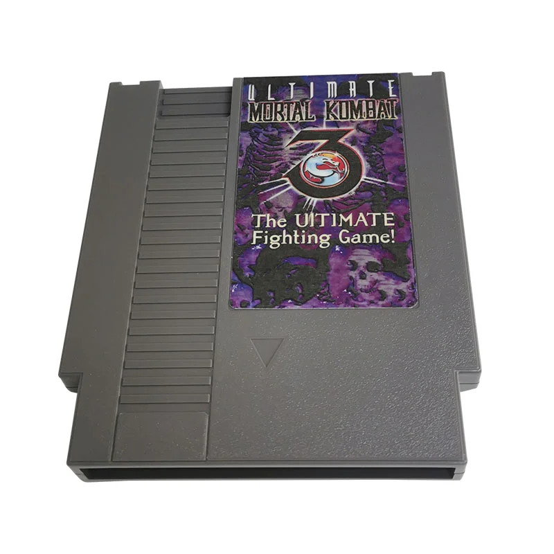 8 Bit NES Game Card - Ultimate Mortal Kombat 3 - NES Games Cartridge ...