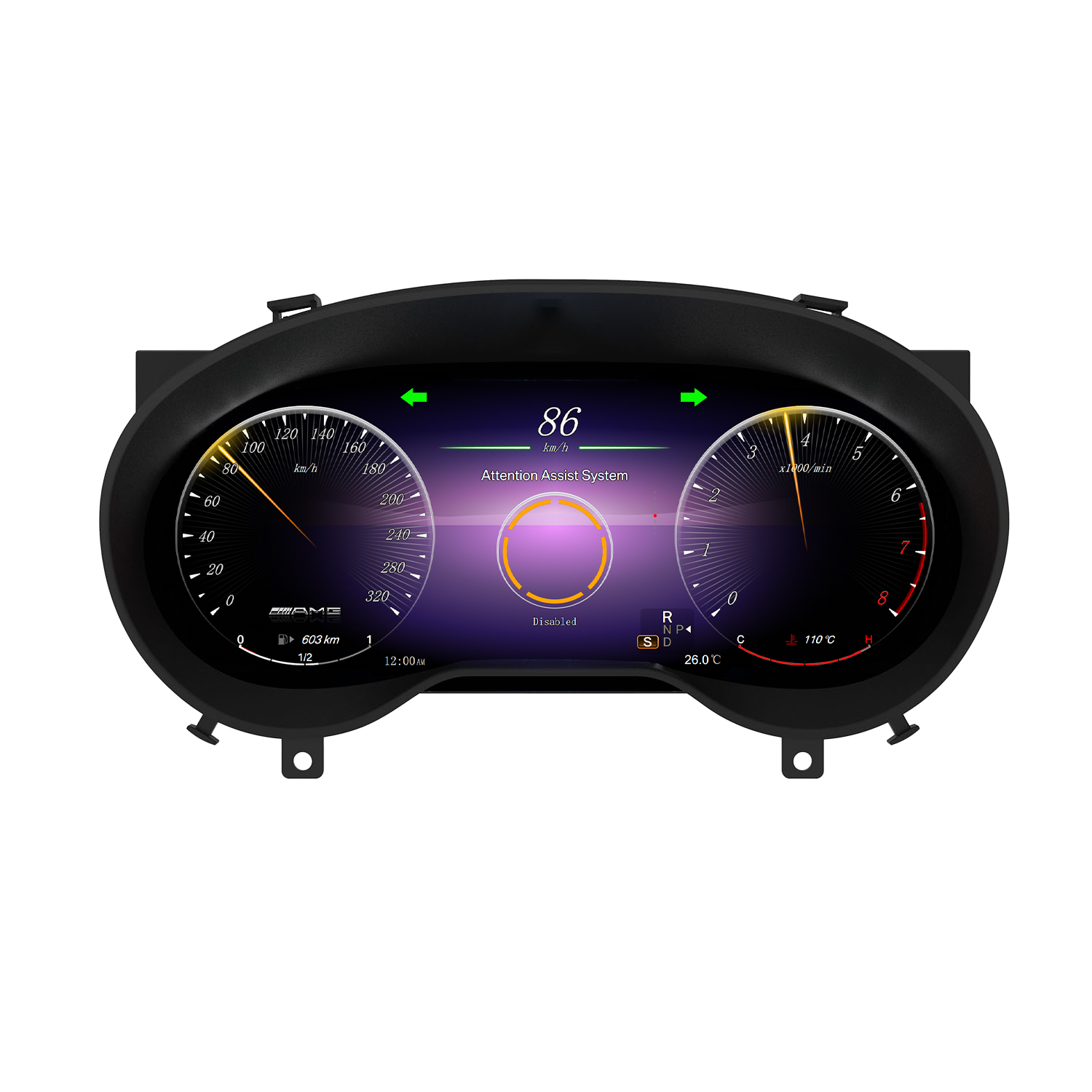 KOASON 11 inch DIGITAL CLUSTER for Benz W176 Multi-language operation