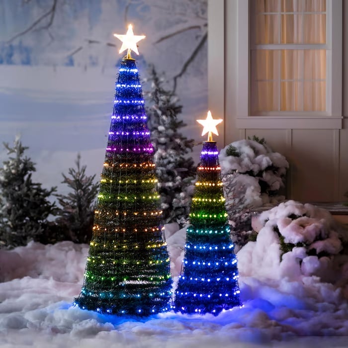 🌲 Early Christmas 49%OFF - 🌈Multicolor LED Animated Lightshow Outdoor ...