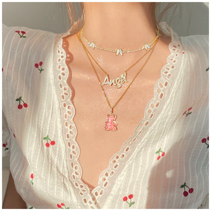 Angel Bling Necklace