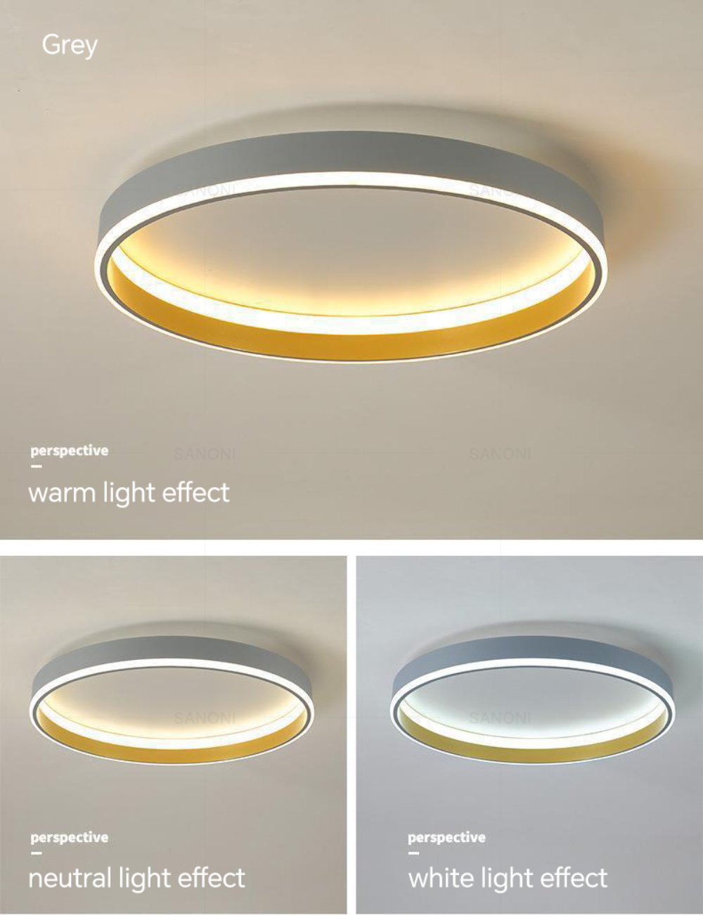 Modern LED Ceiling Light Chandelier For Bedroom Living Dining Room ...