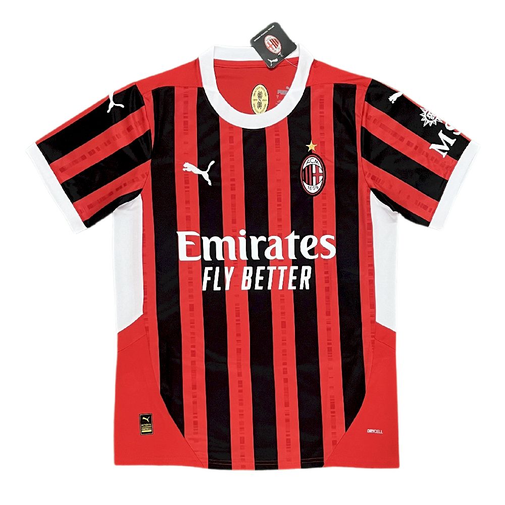 AC Milan Home Shirt Kit 2024-2025