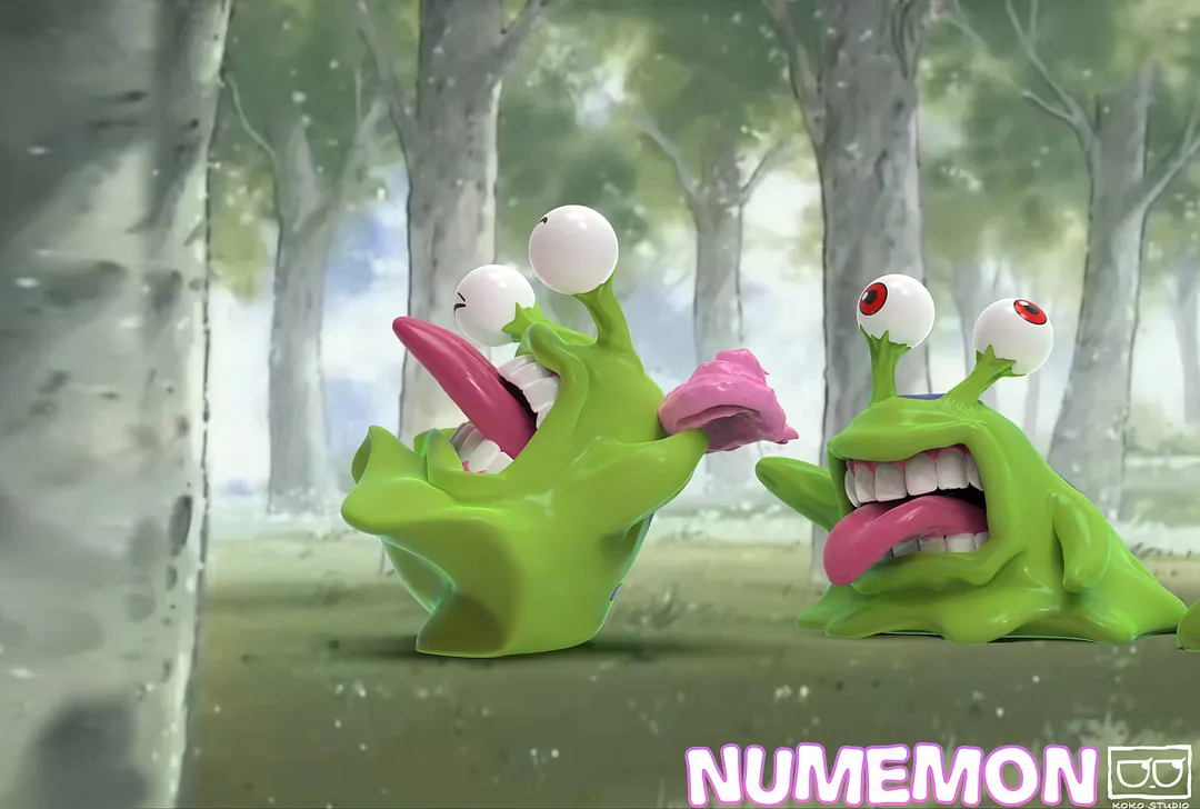 Numemon - Digimon Resin Statue - KOKO-Studio
