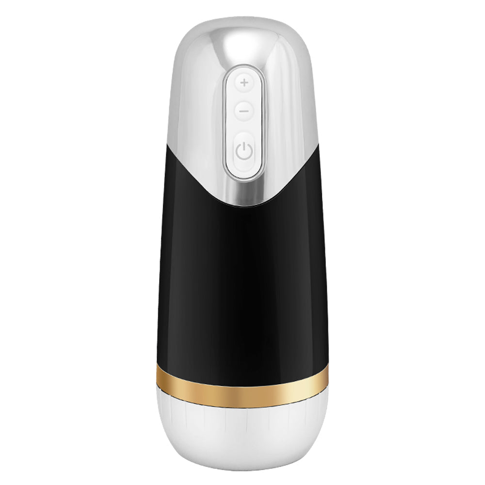 Electric Masturbator Cup Metal Texture Automatic Blowjob Toy