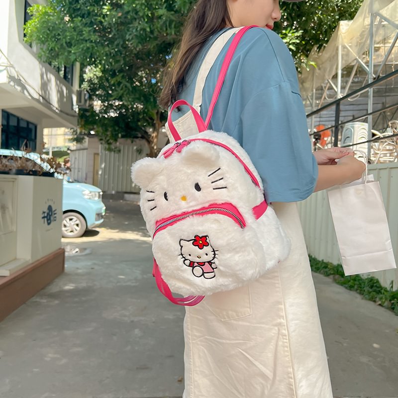 JK SANRIO PLUSH BACKPACK