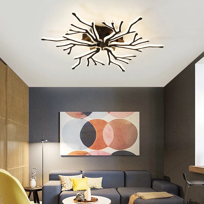 Modern LED Ceiling Lights For Living Room Master Bedroom Fixtures Home ...