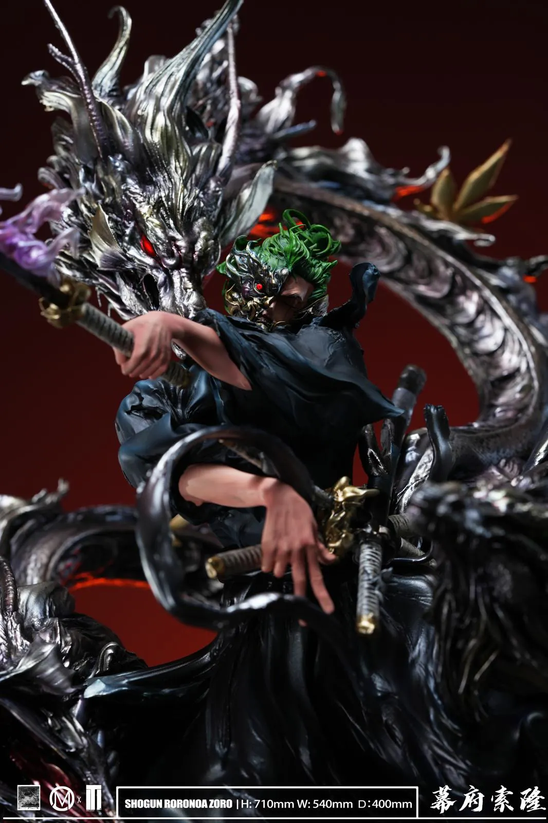 Ghost Face Ver. Roronoa Zoro - ONE PIECE Resin Statue - Iron Curtain Studio
